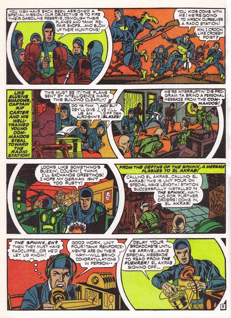 Boy Commandos | Slings & Arrows