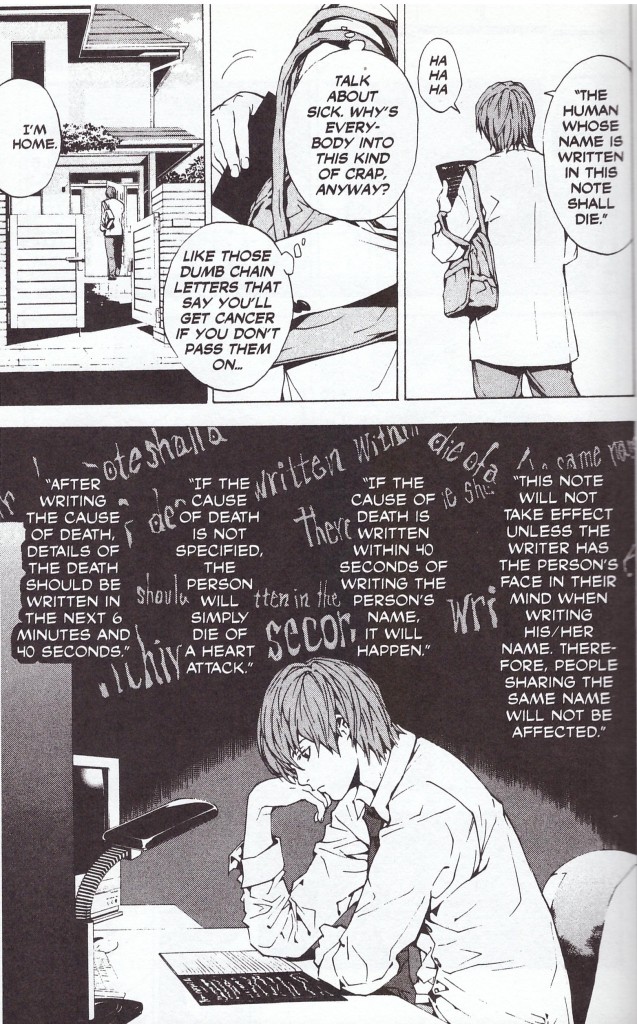 Death Note 1 | Slings & Arrows