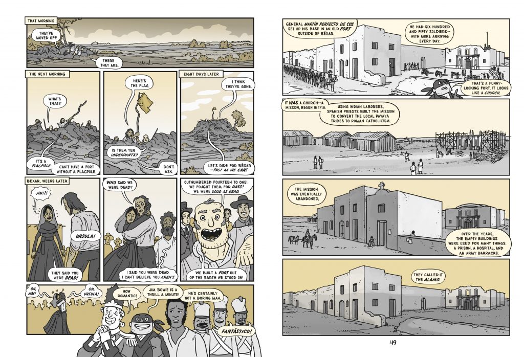 Nathan Hale’s Hazardous Tales: Alamo All-Stars | Slings & Arrows