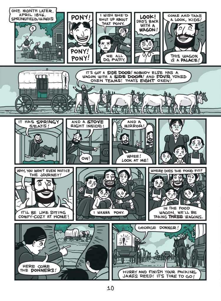 Nathan Hale’s Hazardous Tales: Donner Dinner Party | Slings & Arrows