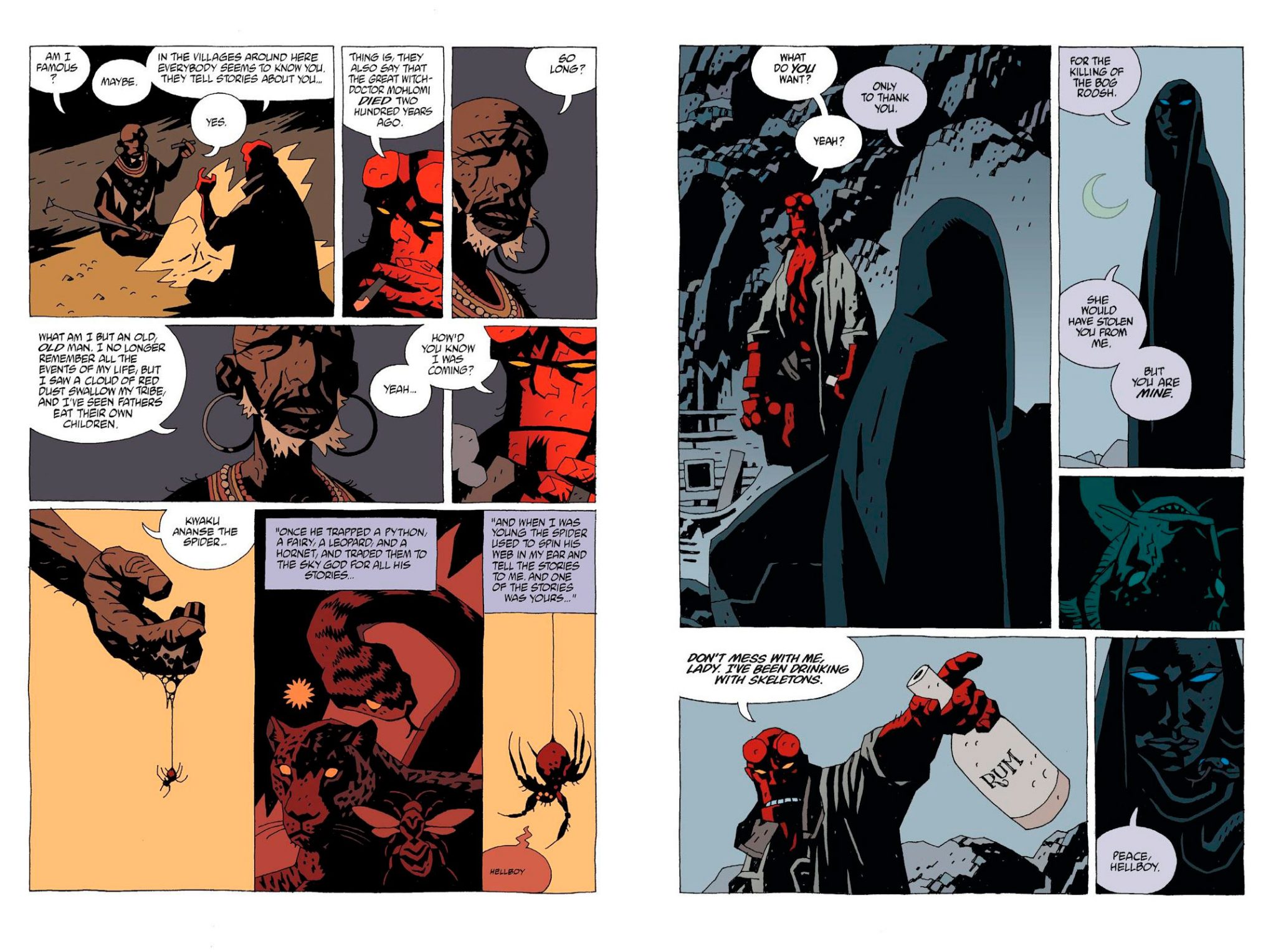 Hellboy Library Edition Volume 3: Conqueror Worm and Strange Places ...