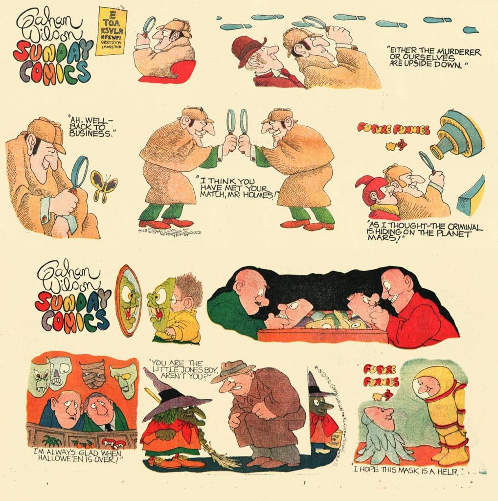 Gahan Wilson Sunday Comics | Slings & Arrows