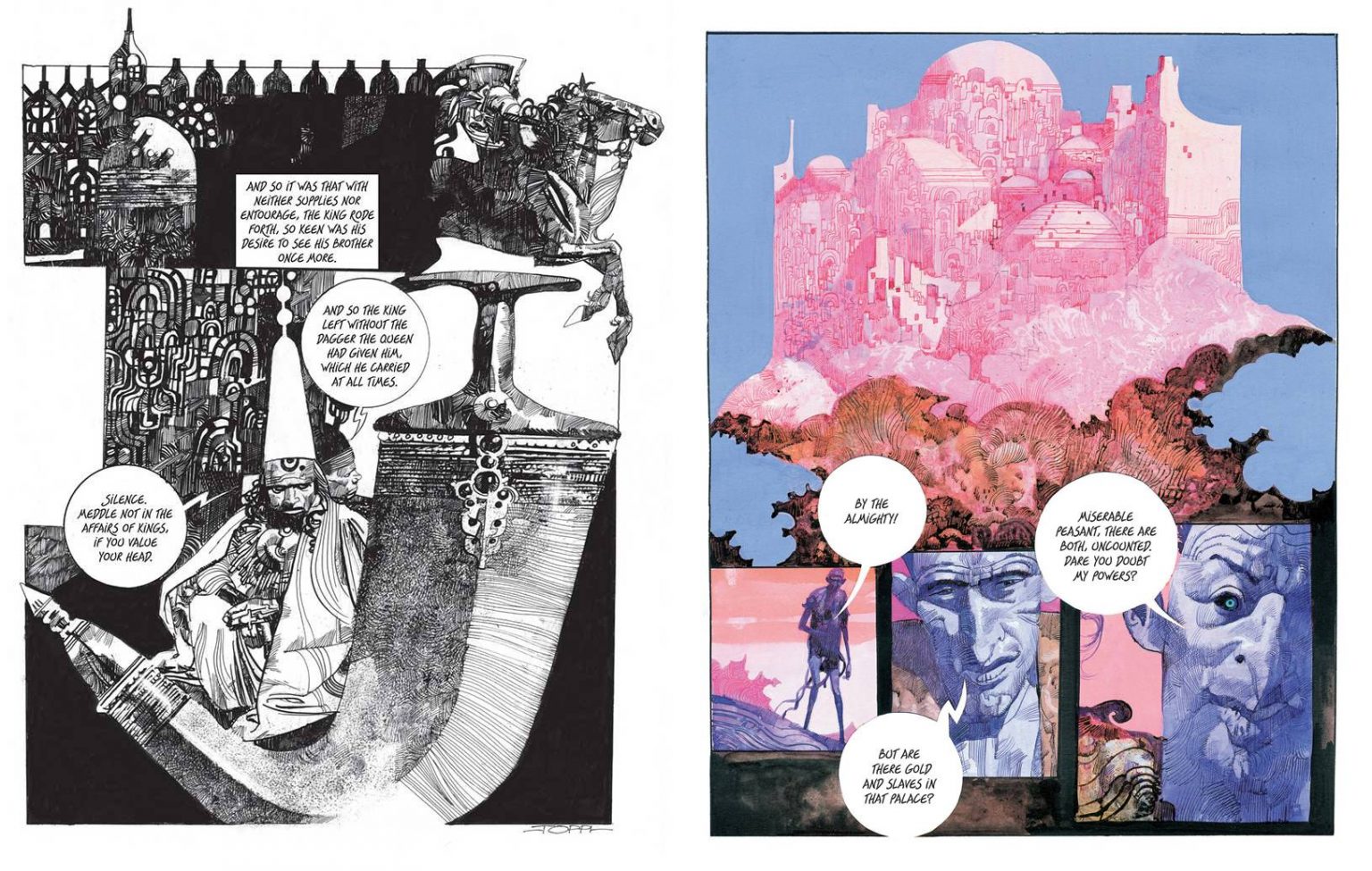 The Collected Toppi Volume Seven: Sharaz-De | Slings & Arrows