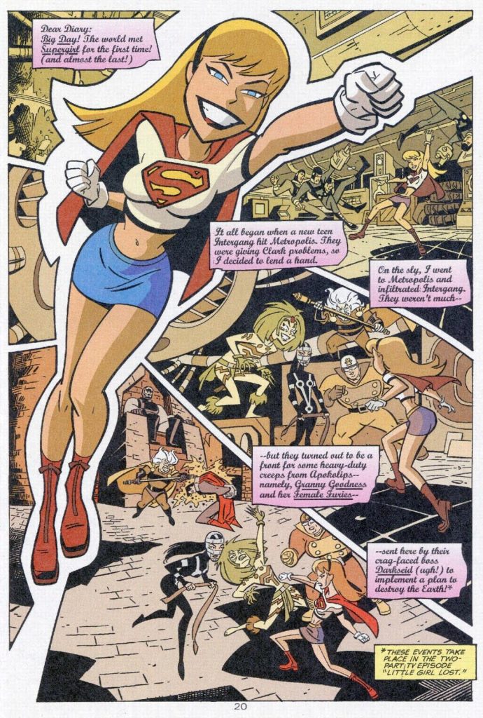 Supergirl Adventures Girl Of Steel Slings And Arrows 5645