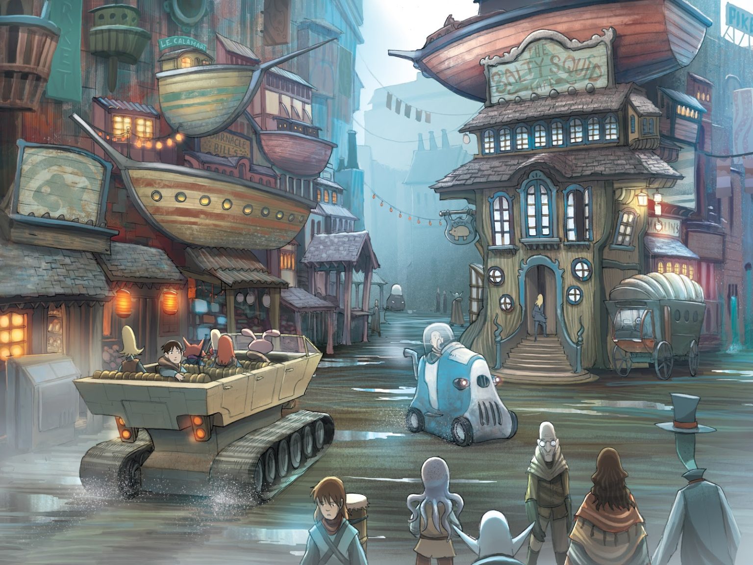 Amulet Book Three: The Cloud Searchers | Slings & Arrows