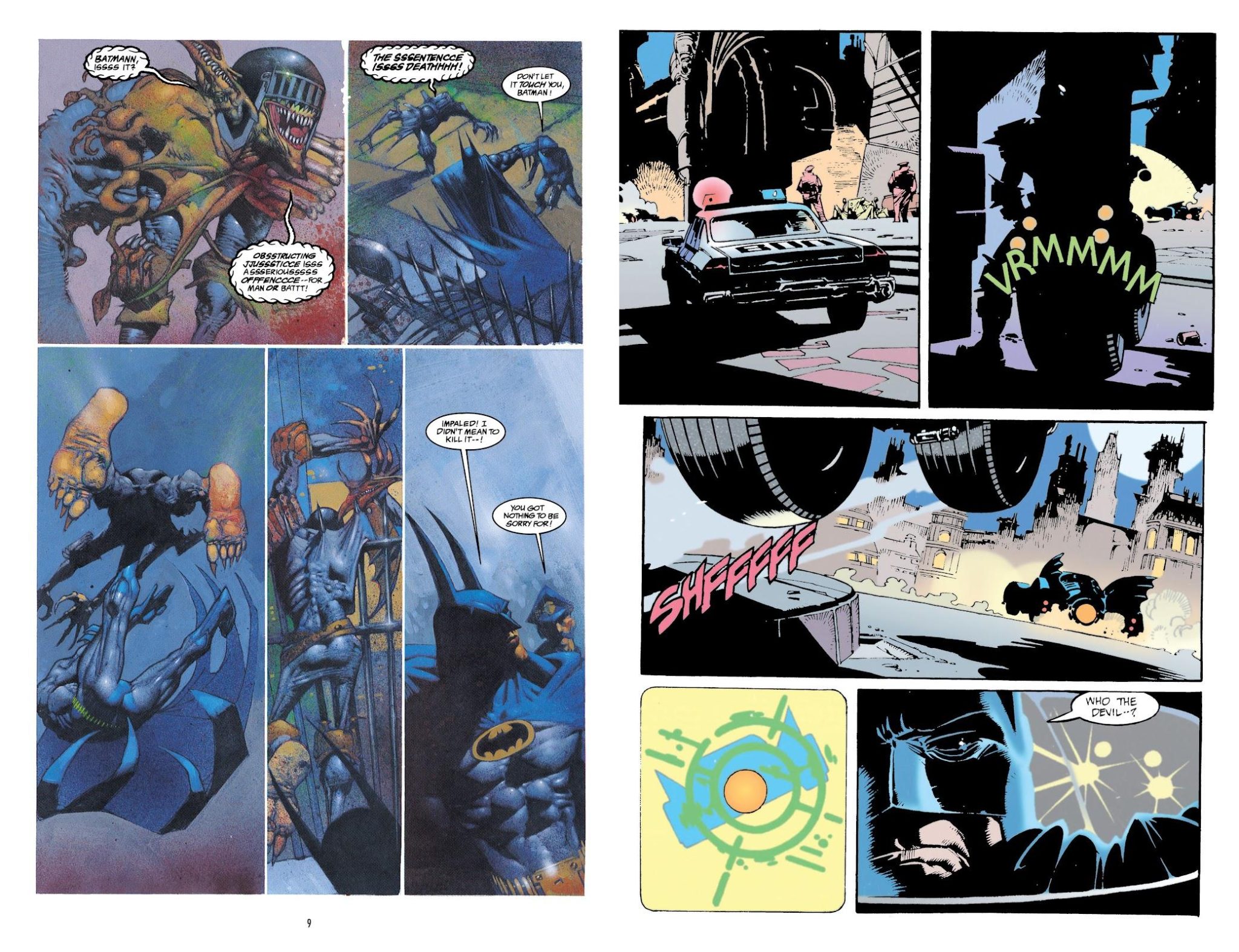 Batman/Dredd: Judgement on Gotham/Vendetta in Gotham | Slings & Arrows