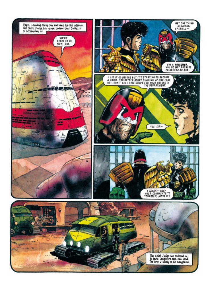 Judge Dredd: Wilderlands | Slings & Arrows