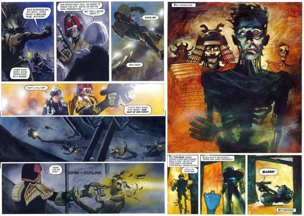 Judge Dredd: Judgement Day | Slings & Arrows