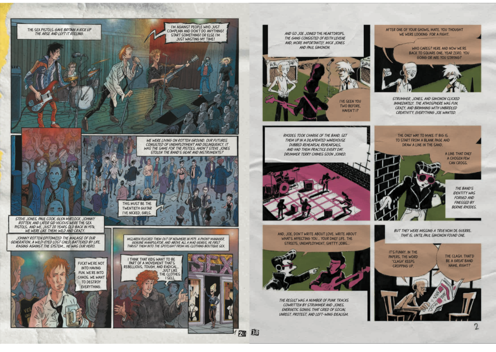 Punk Rock in Comics | Slings & Arrows