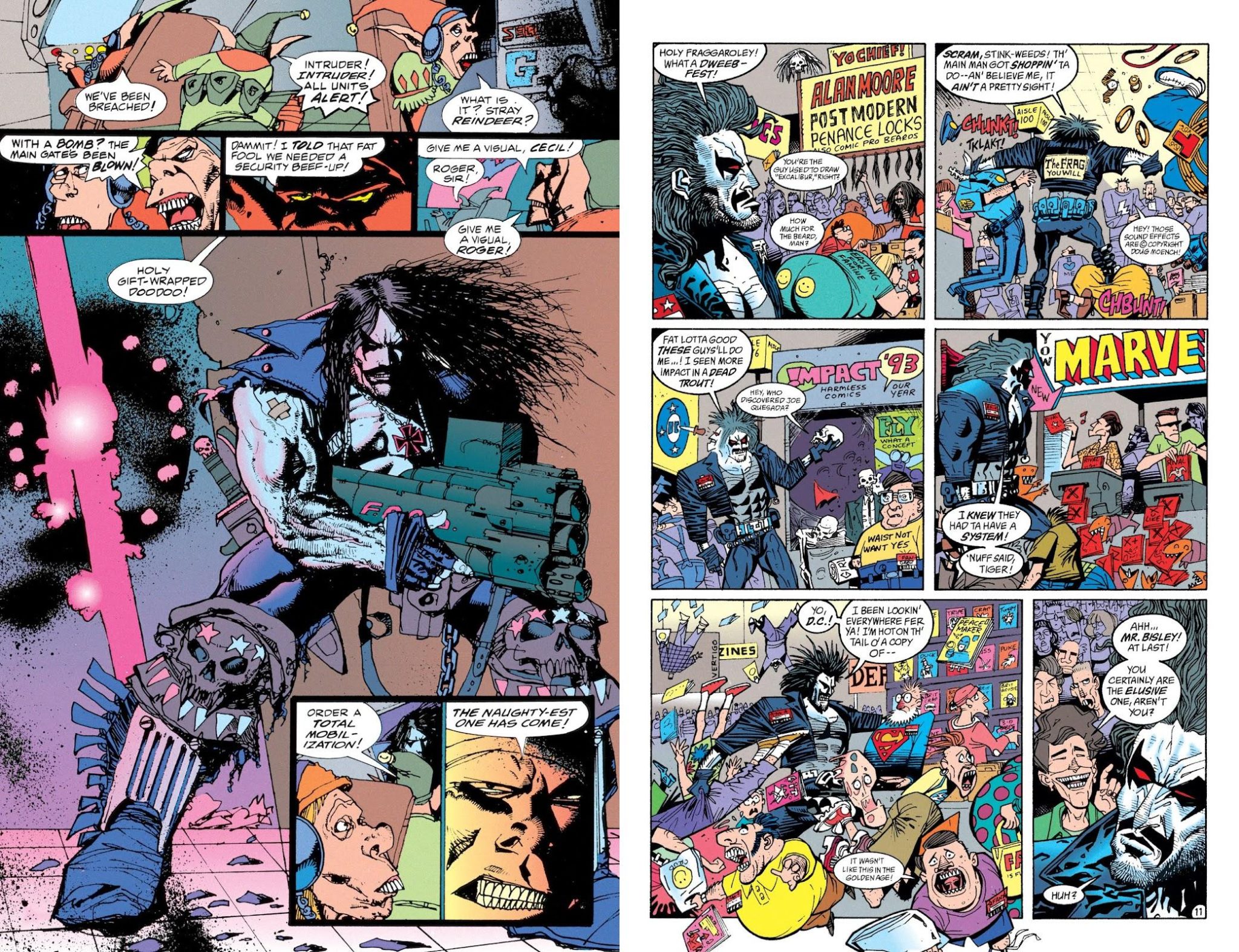 Lobo by Keith Giffen and Alan Grant Volume 1 | Slings & Arrows