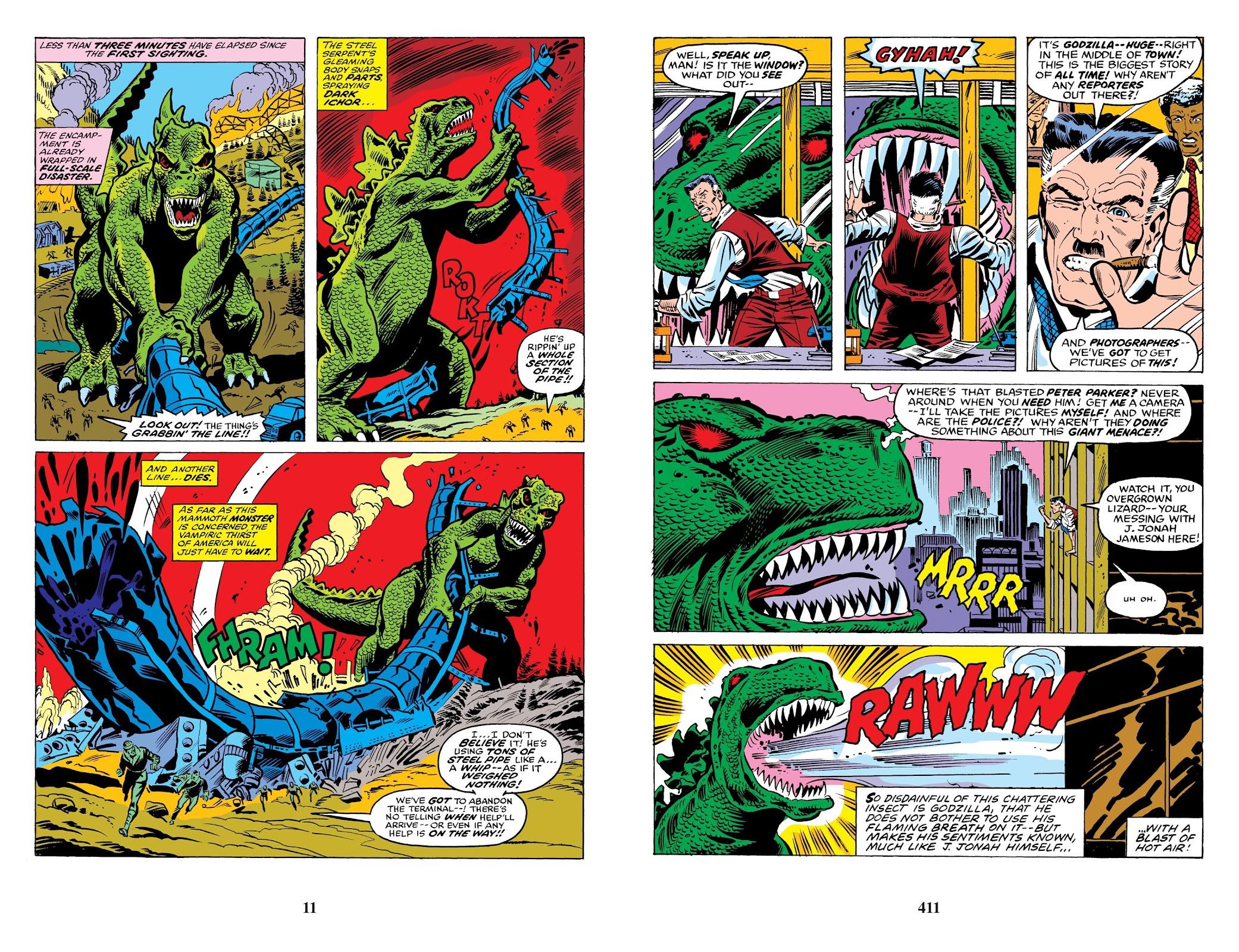 Godzilla: The Original Marvel Years | Slings & Arrows
