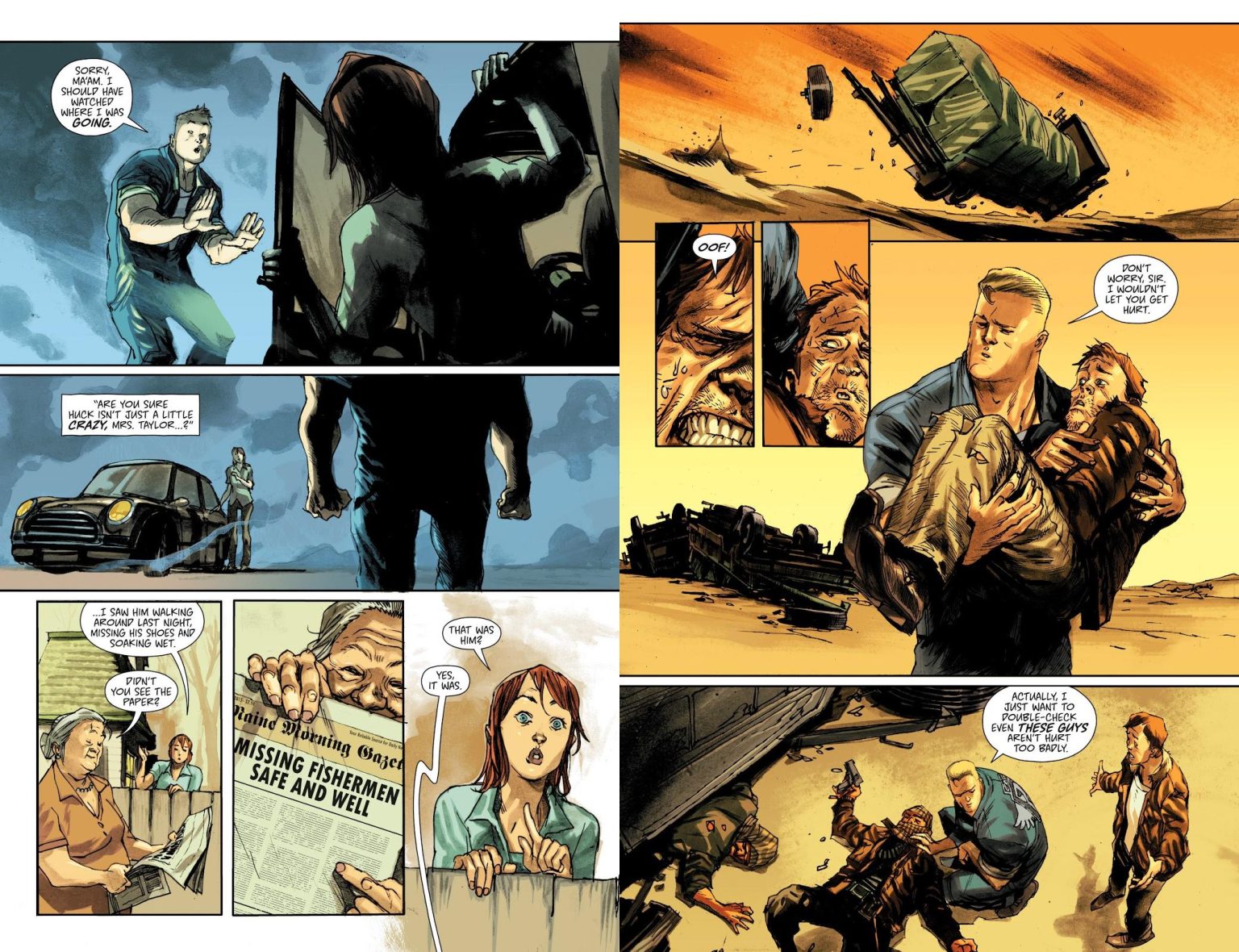 Huck Book One: All-American | Slings & Arrows