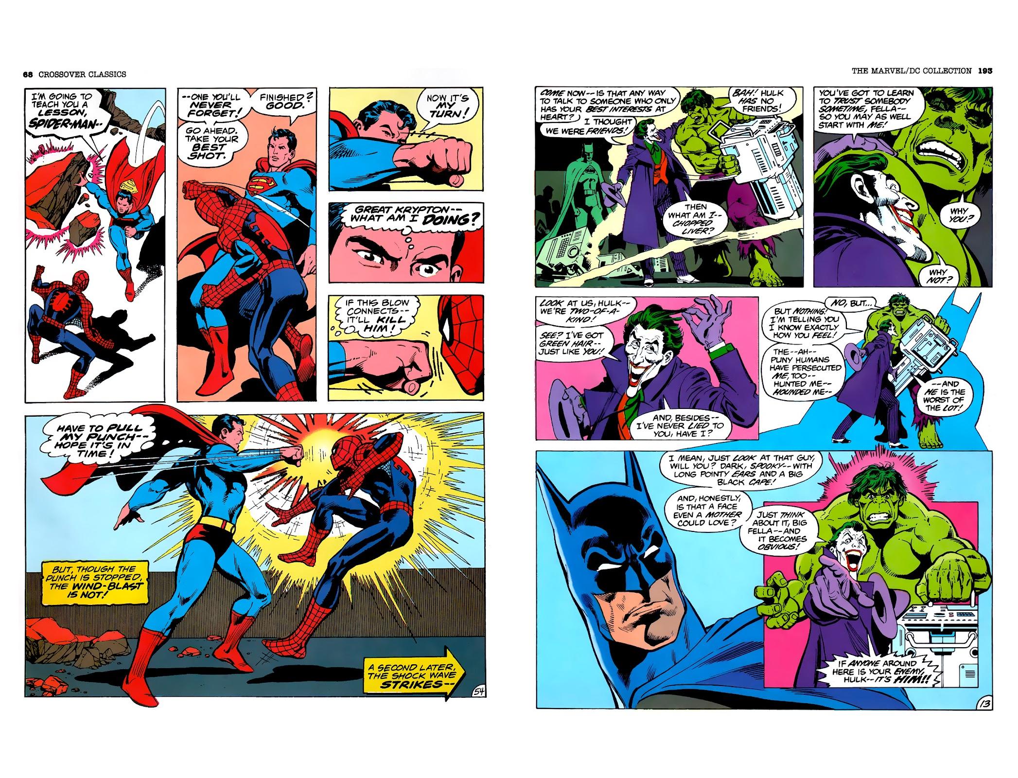 Crossover Classics: The Marvel/DC Collection | Slings & Arrows