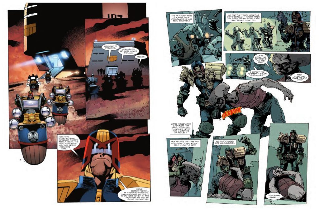 Essential Judge Dredd: Tour of Duty Book Two | Slings & Arrows